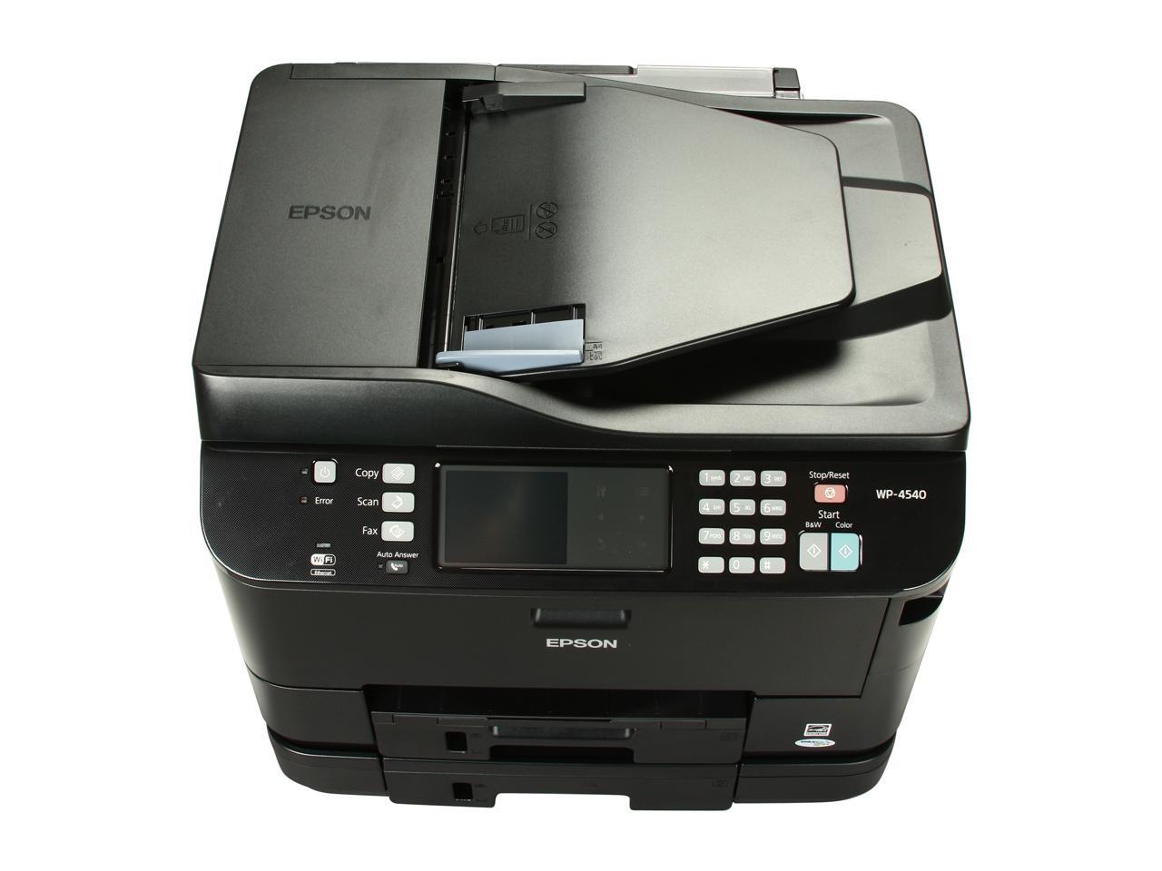 EPSON WorkForce Pro WP-4540 Ethernet (RJ-45) / USB / Wi-Fi MicroPiezo ...
