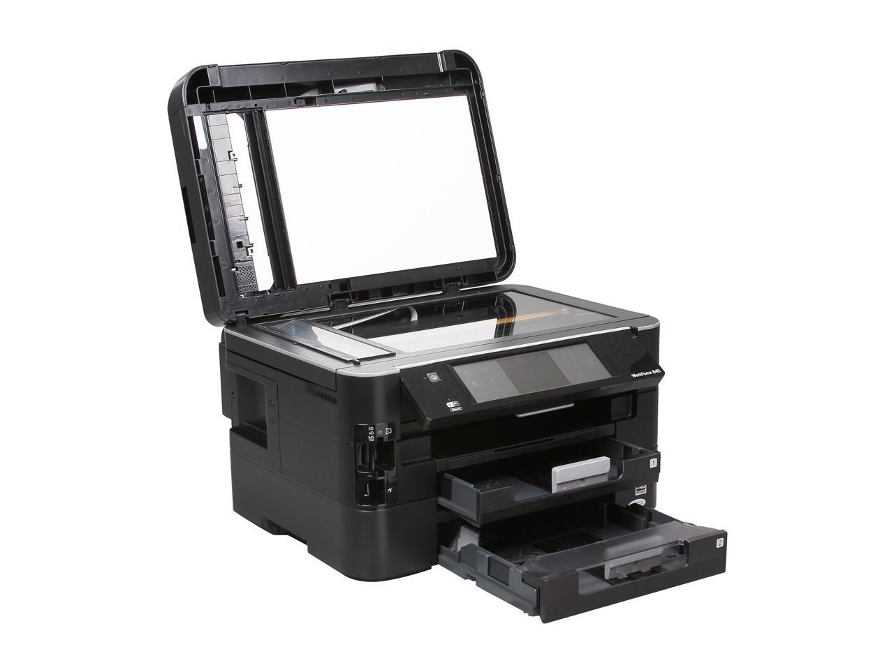 EPSON WorkForce 845 C11CB92201 Ethernet (RJ-45) / USB / Wi-Fi InkJet ...