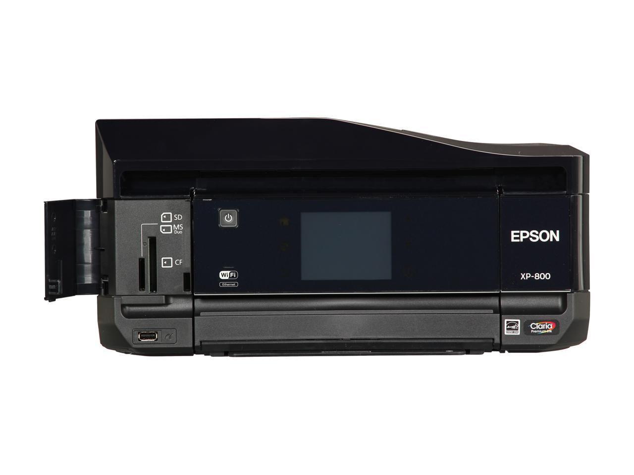 EPSON Expression Premium XP-800 Ethernet (RJ-45) / USB / Wi-Fi InkJet ...
