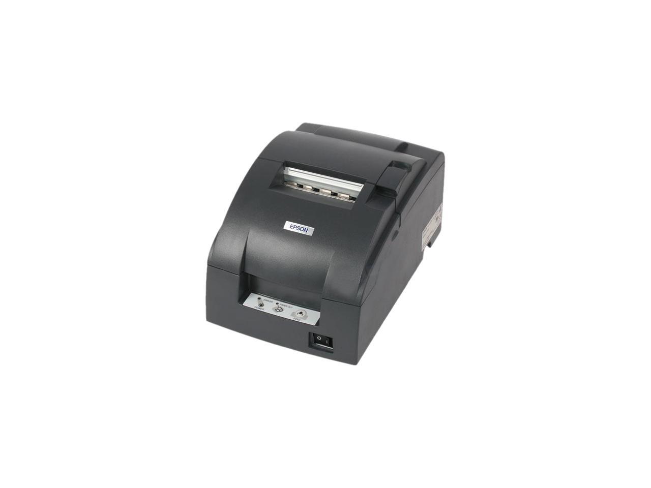 Epson TM-U220 Impact Receipt Printer, Serial 9 Pin, U220 B with Auto ...