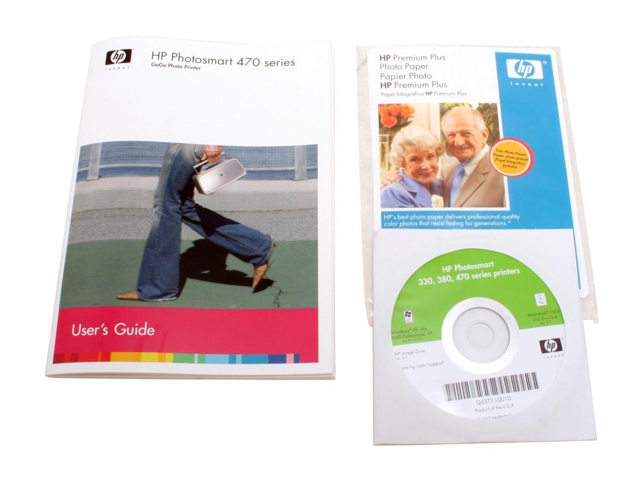 HP Photosmart 475 Q7011A USB InkJet Photo Color Printer - Newegg.com