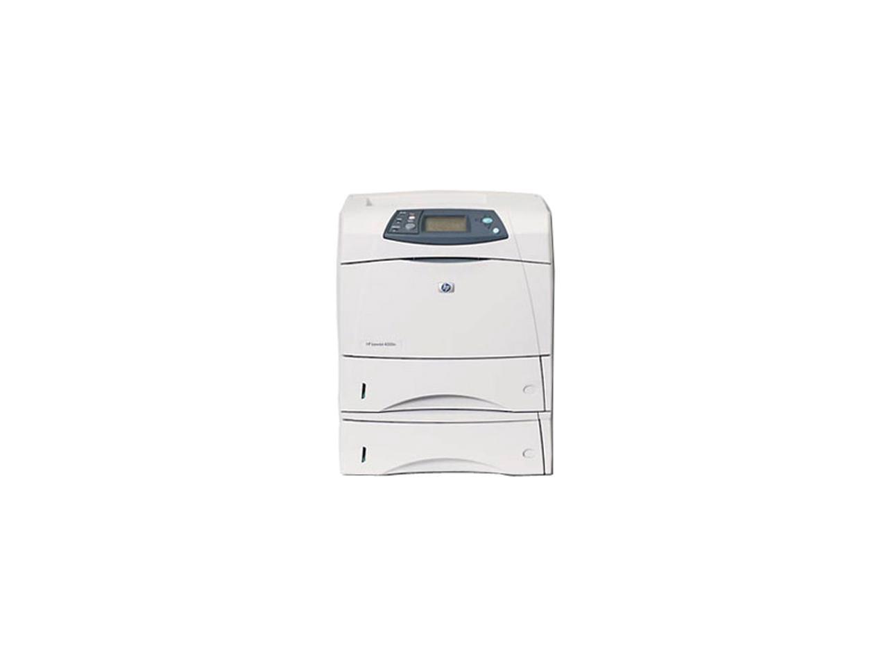 Open Box: HP LaserJet 4350dtn Workgroup Monochrome Ethernet (RJ-45 ...