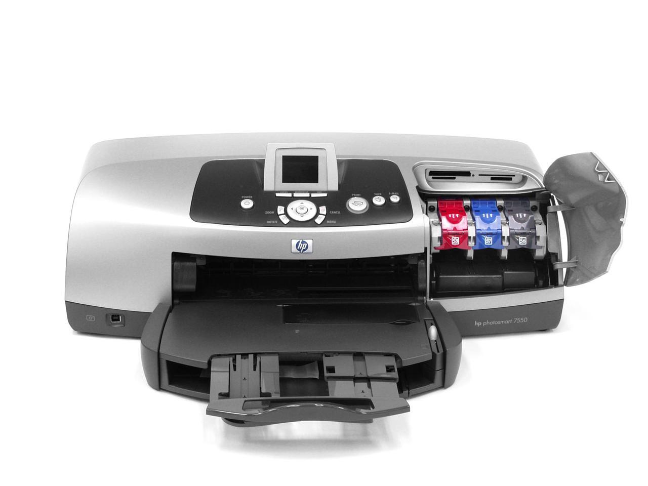 HP photosmart 7550 USB InkJet Personal Color Printer - Newegg.com