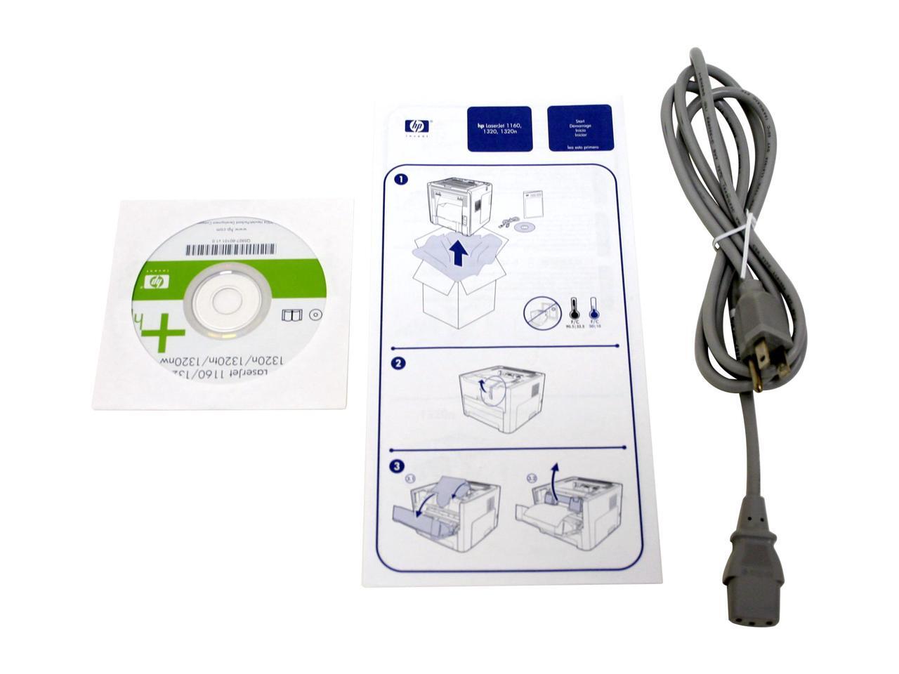 Used - Good: HP LaserJet 1320n Q5928A Personal Monochrome Ethernet (RJ ...