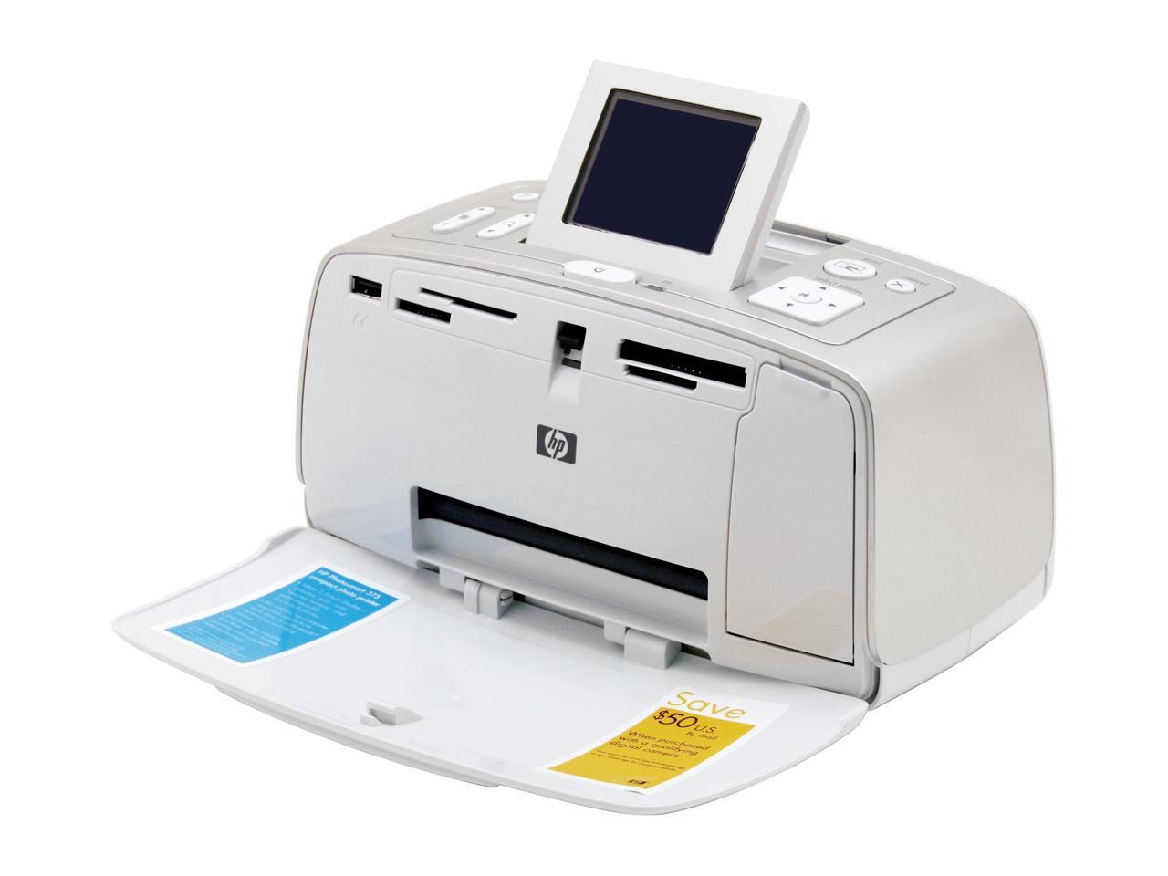 HP Photosmart 375 Q3419A USB InkJet Photo Color Printer - Newegg.com