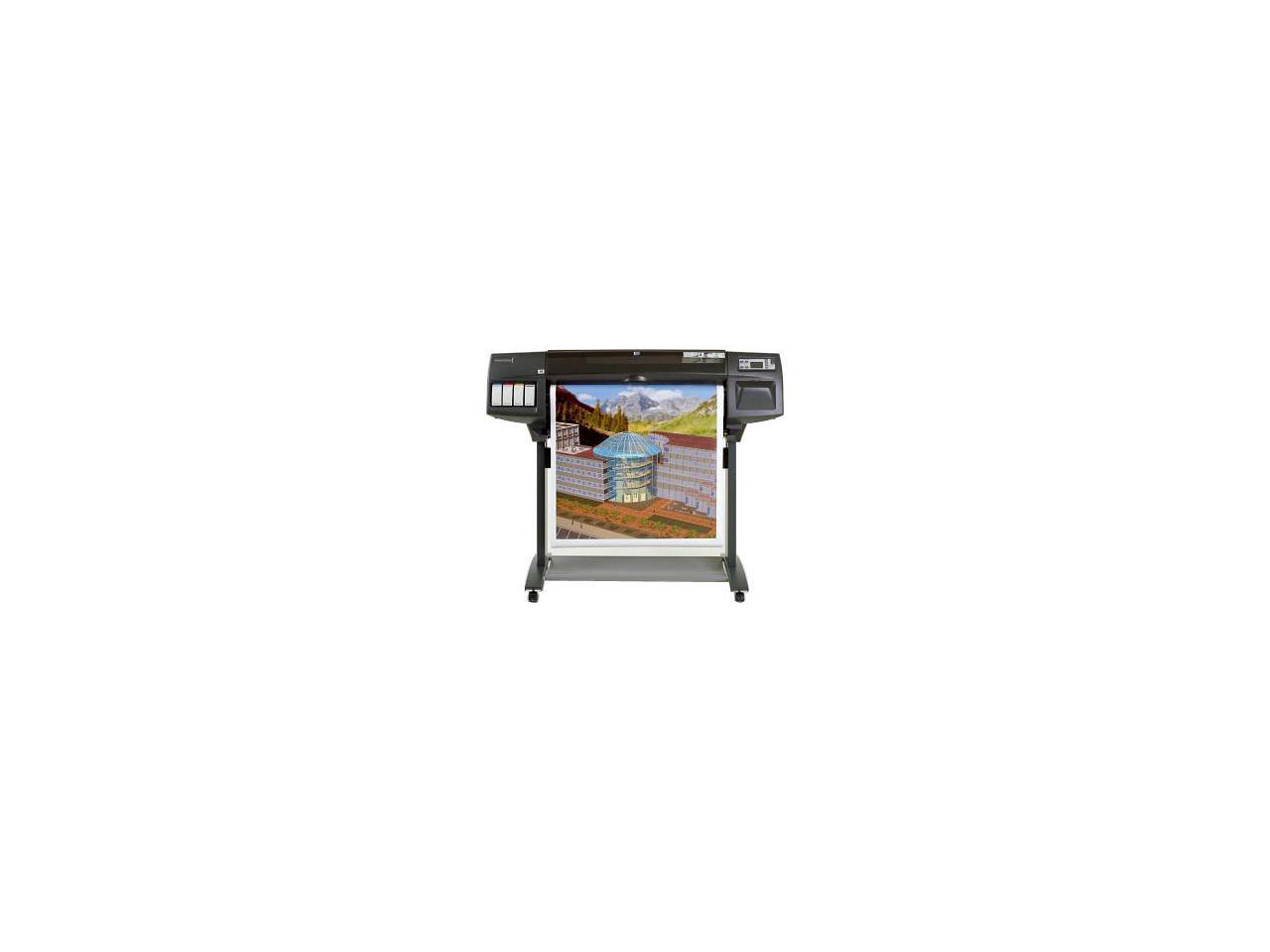 HP Designjet 1055cm C6075B InkJet Large Format Color Printer - Newegg.com