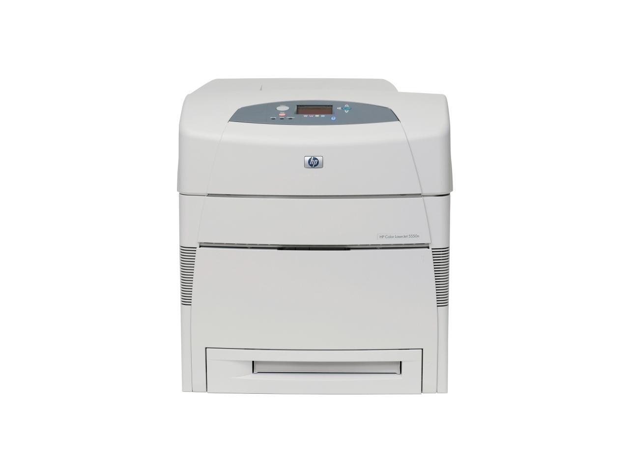 HP Color LaserJet 5550n Q3714A Workgroup Color Ethernet (RJ-45) / LPT ...