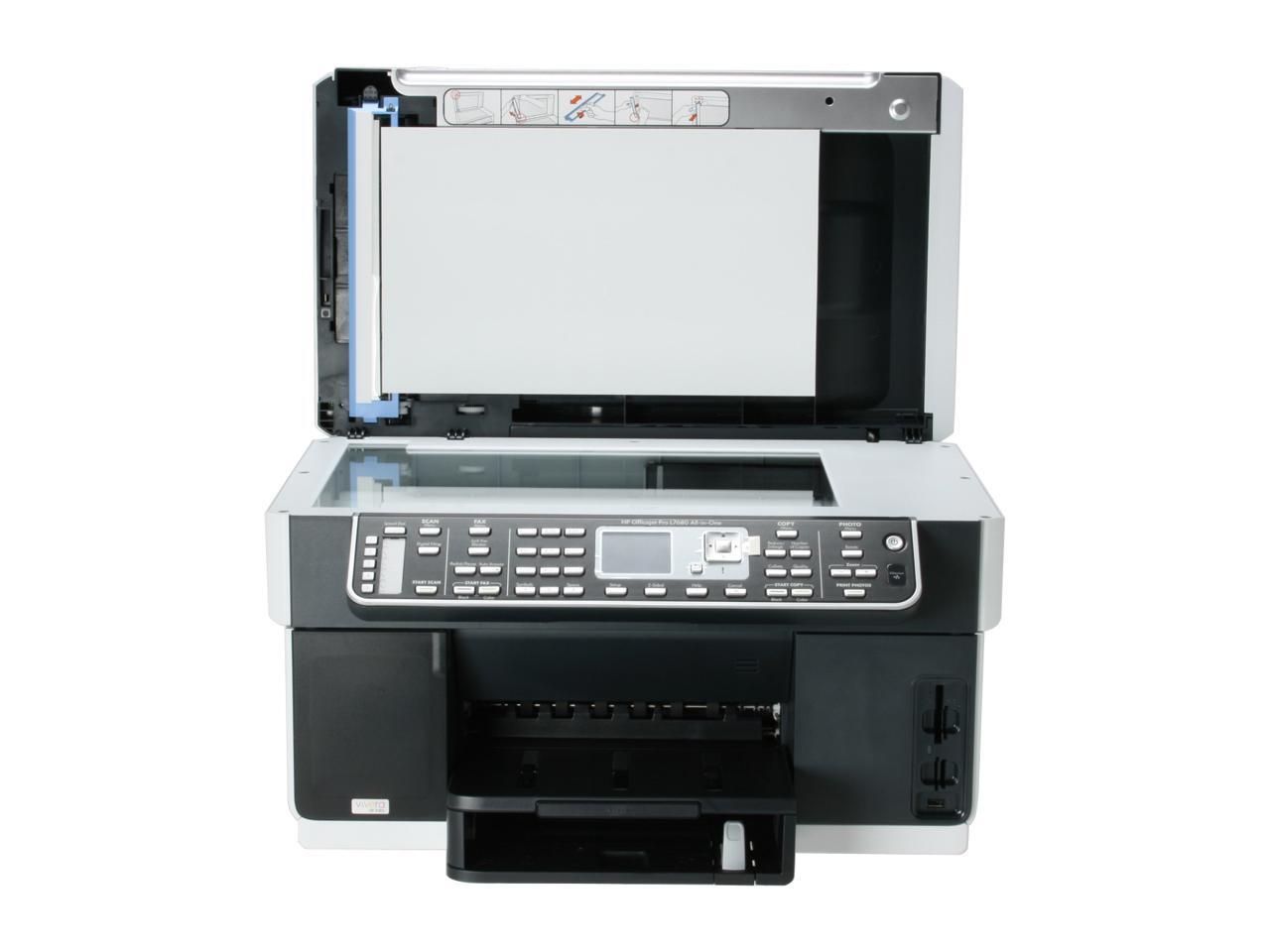 HP Officejet Pro L7680 C8189A Ethernet (RJ-45) / USB InkJet MFC / All ...