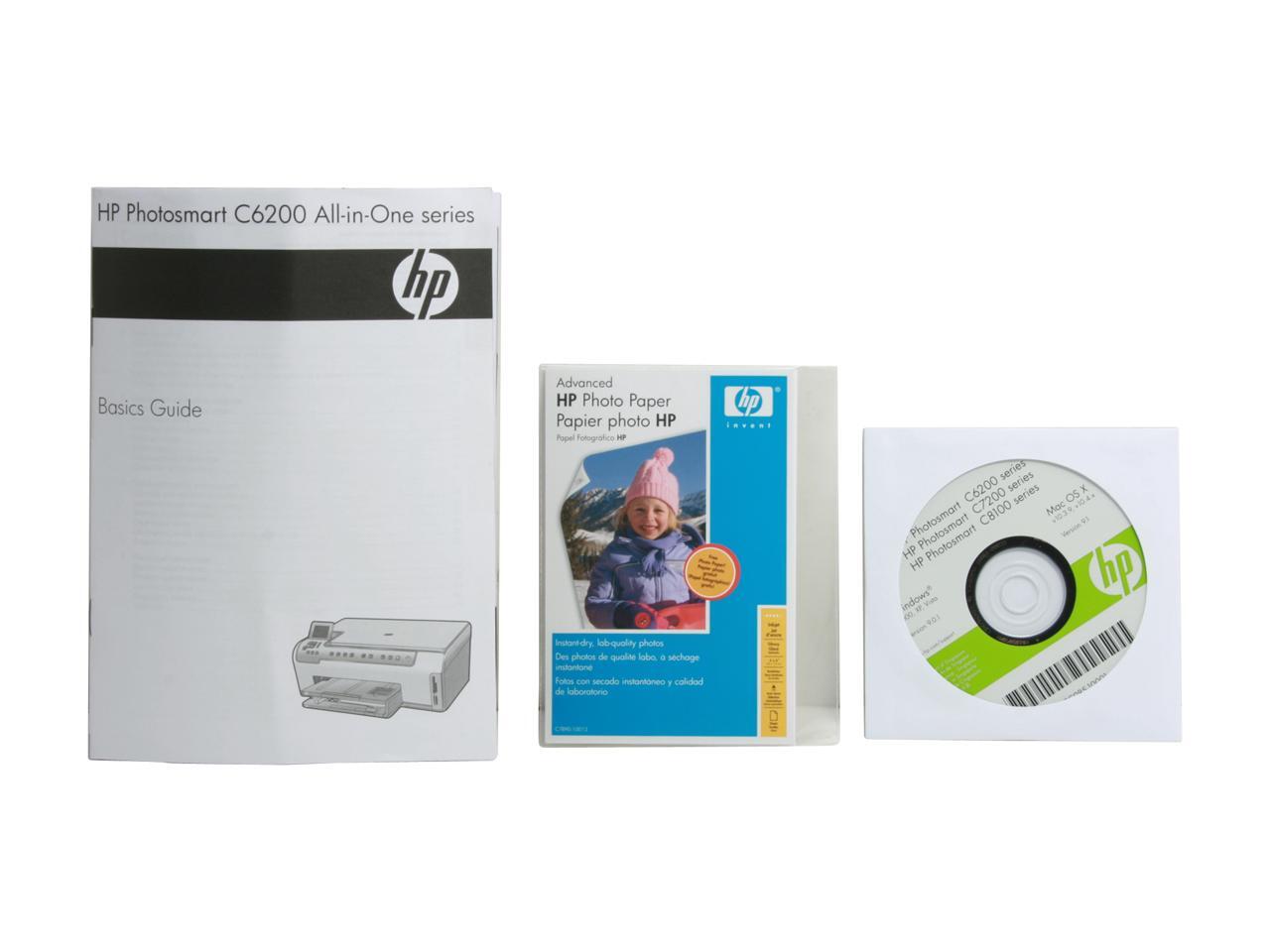 HP Photosmart C6280 CC988A Ethernet (RJ-45) / USB Thermal Inkjet MFC ...