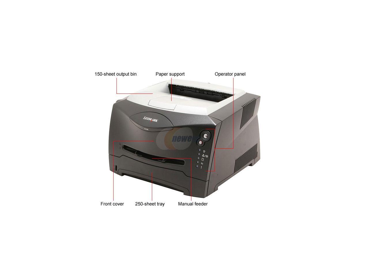 Lexmark E240 28S0200 Personal Monochrome LPT / USB Laser Printer ...