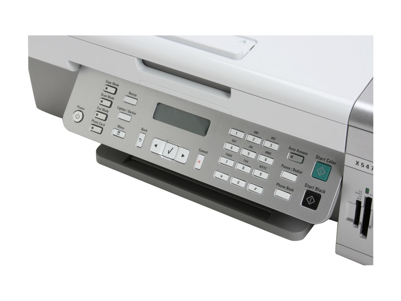 LEXMARK X5470 22N0286 Up to 25 ppm Up to 4800 x 1200 dpi InkJet MFC/All ...