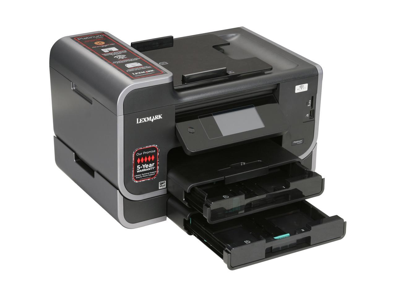 LEXMARK Platinum Pro905 Ethernet (RJ-45) / USB / Wi-Fi InkJet MFC / All ...