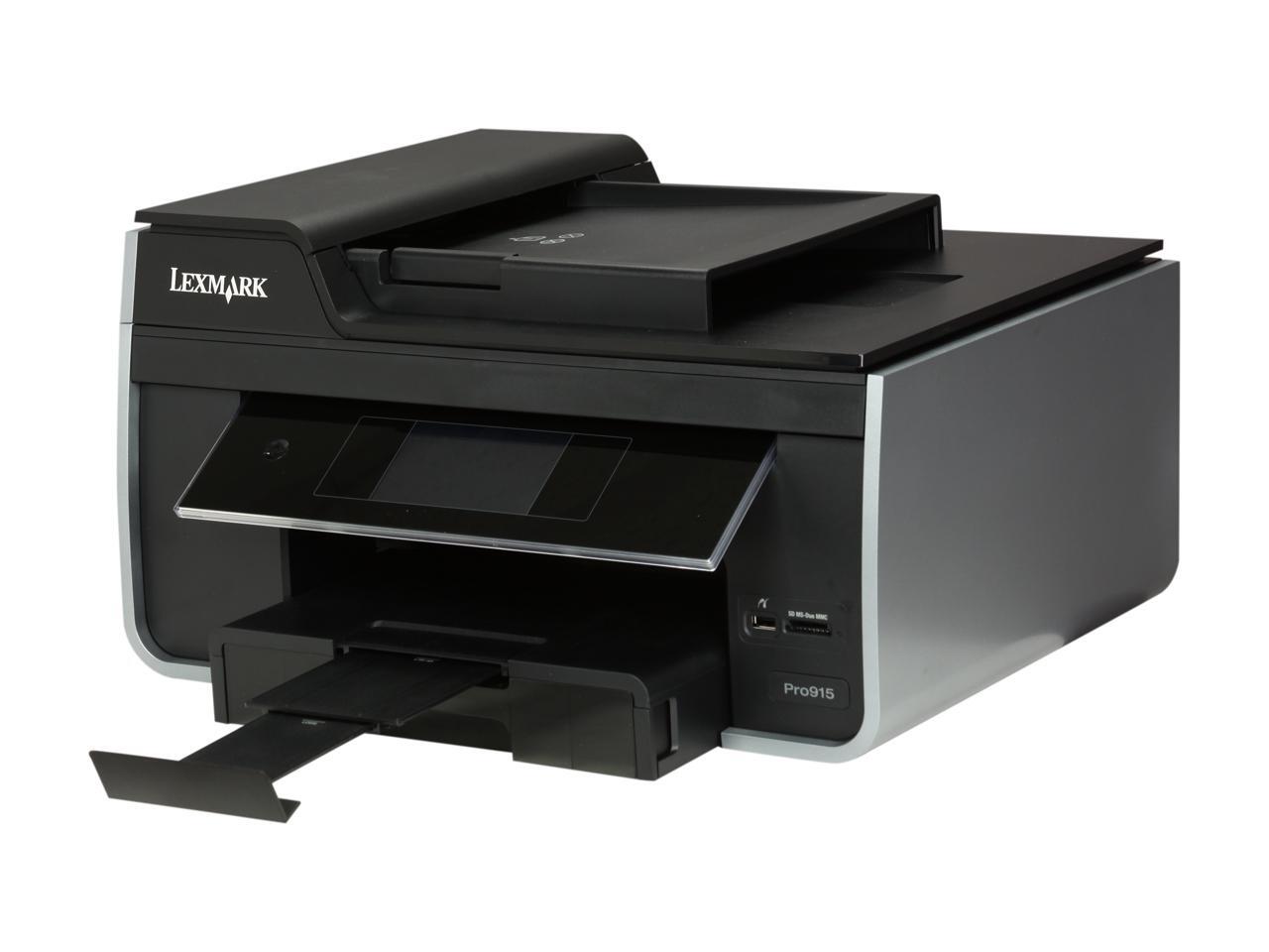 LEXMARK Pro915 Ethernet (RJ-45) / USB / Wi-Fi Thermal Inkjet MFC / All ...