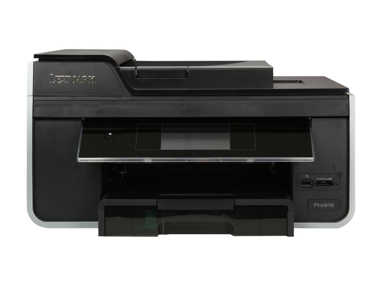 LEXMARK Pro915 Ethernet (RJ-45) / USB / Wi-Fi Thermal Inkjet MFC / All ...