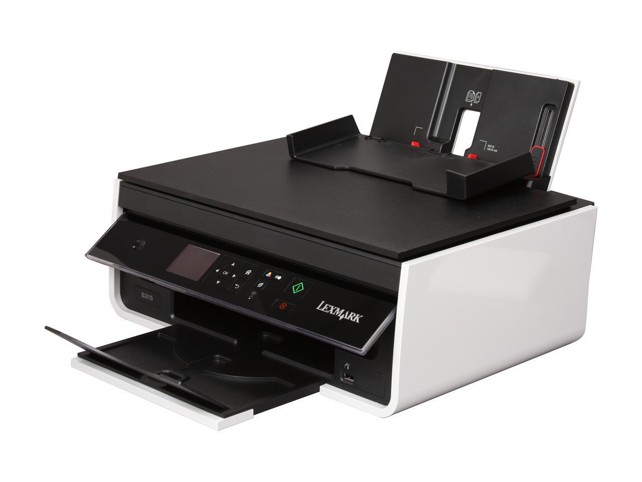 LEXMARK S315 USB / Wi-Fi Thermal Inkjet MFC / All-In-One Color Printer ...