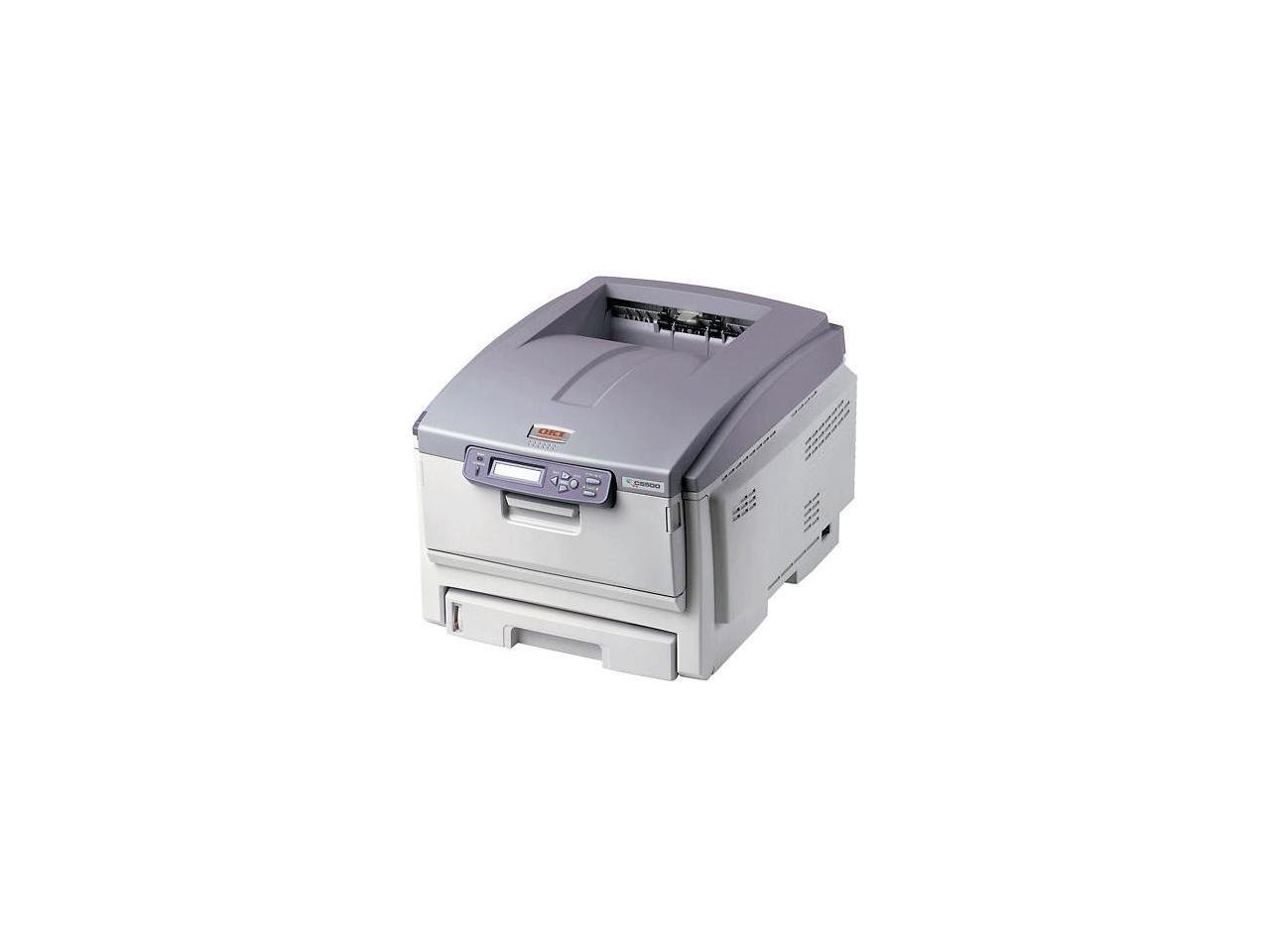 Okidata C5500n Workgroup Color Ethernet (RJ-45) / USB LED Printer ...