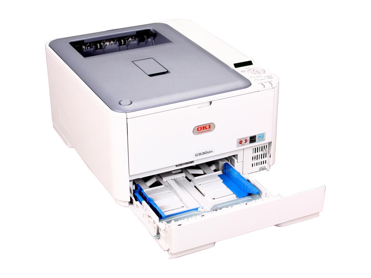 OKIDATA C530dn Workgroup Up to 31 ppm Color LED Network Printer (62435203) - Newegg.com