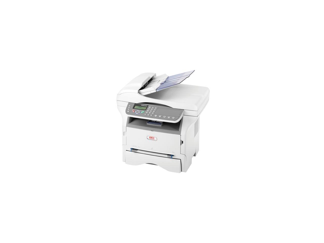 OKIDATA MB290 MFP/ All-In-One Up to 22 ppm Mono Laser Printer (62431901 ...