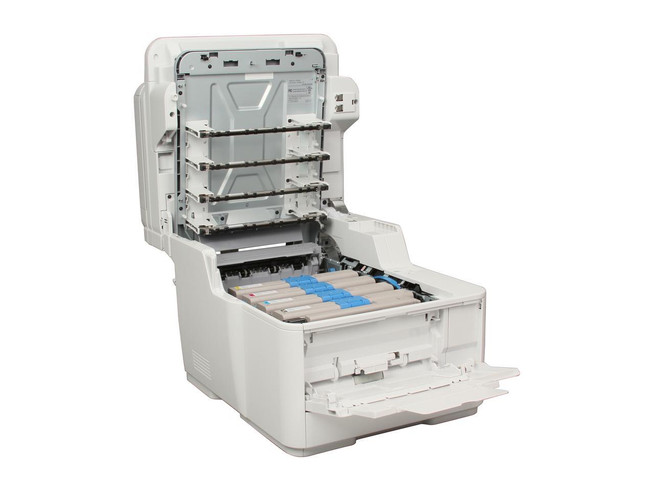 OKIDATA MC361 MFP / All-In-One Up to 25 ppm Color LED Network Printer ...