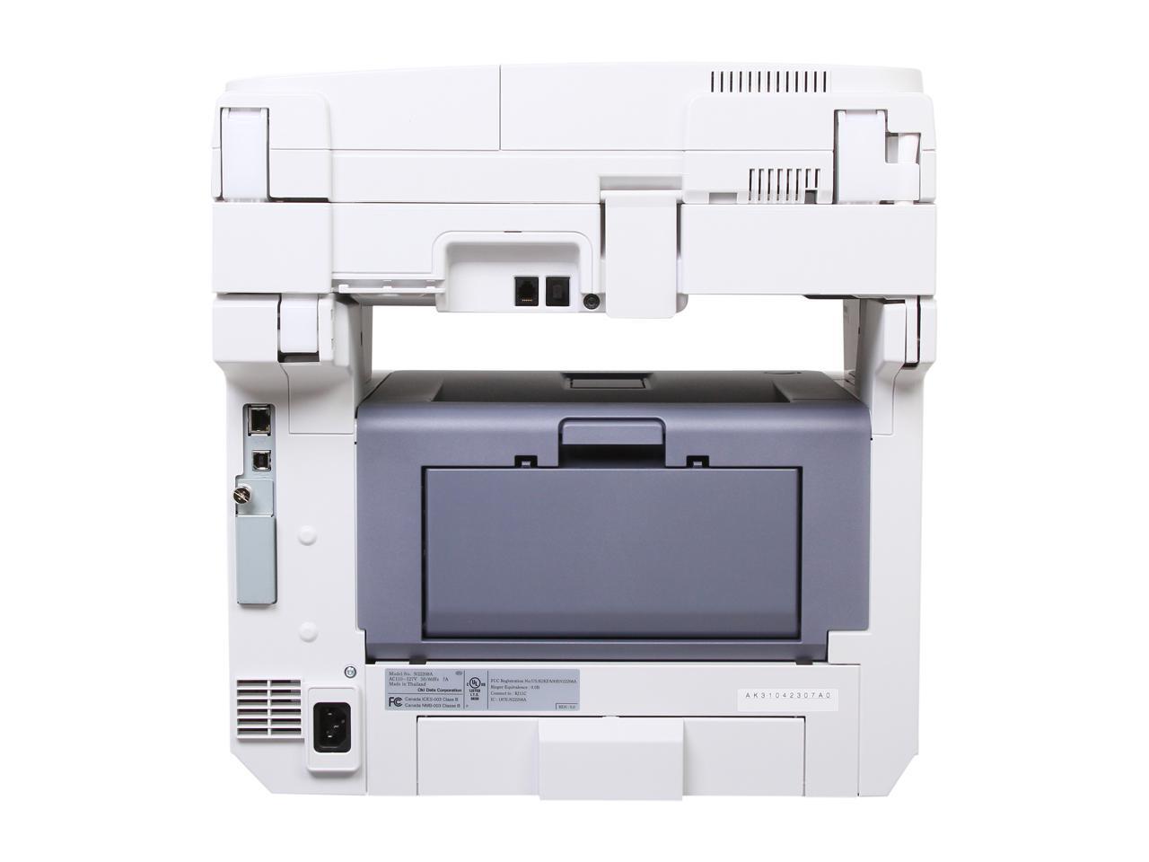 Okidata MB491 MFP MFC / All-In-One Monochrome Ethernet (RJ-45) / USB ...