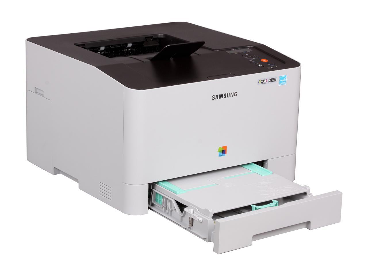 Samsung CLP Series CLP-415NW Workgroup Color Wireless 802.11b/g/n Laser ...