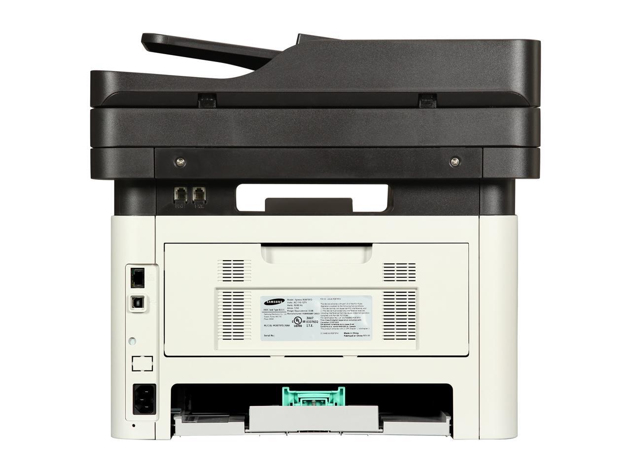 Samsung SL-M2875FD/XAA MFC / All-In-One Monochrome USB Laser Printer ...