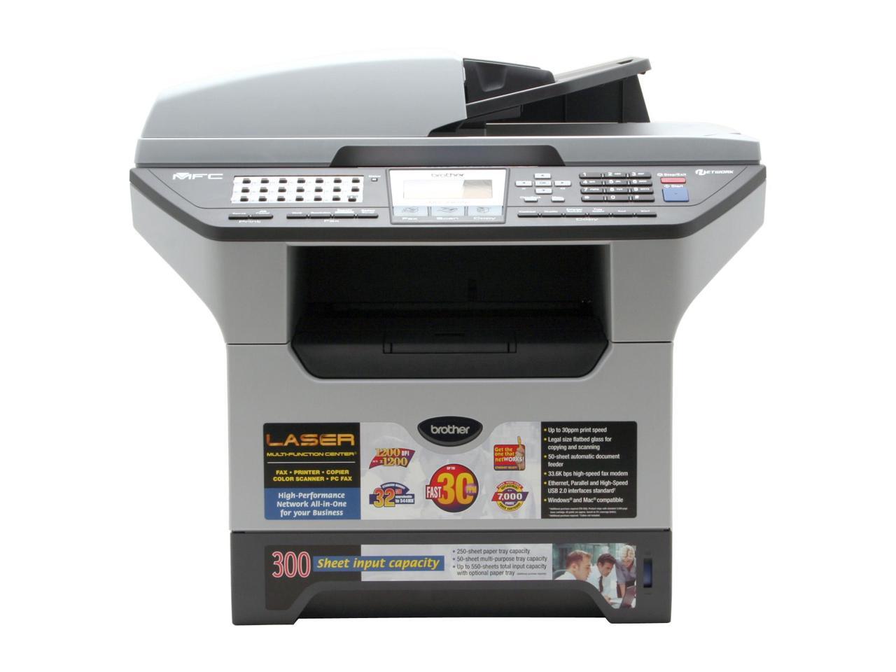 Brother MFC Series MFC-8460N MFC / All-In-One Monochrome Ethernet (RJ ...