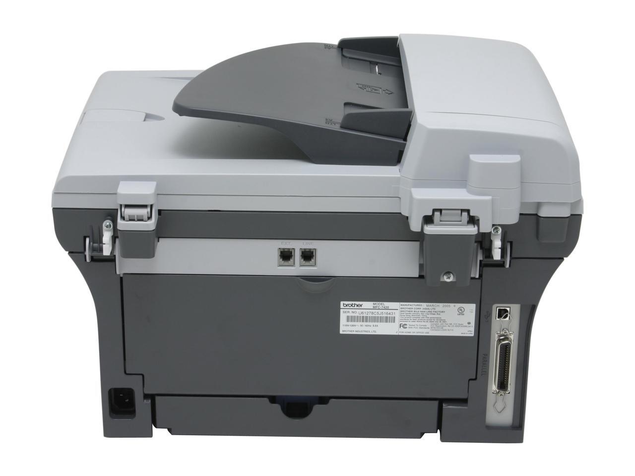 Brother MFC Series MFC-7420 MFC / All-In-One Monochrome Laser Printer ...