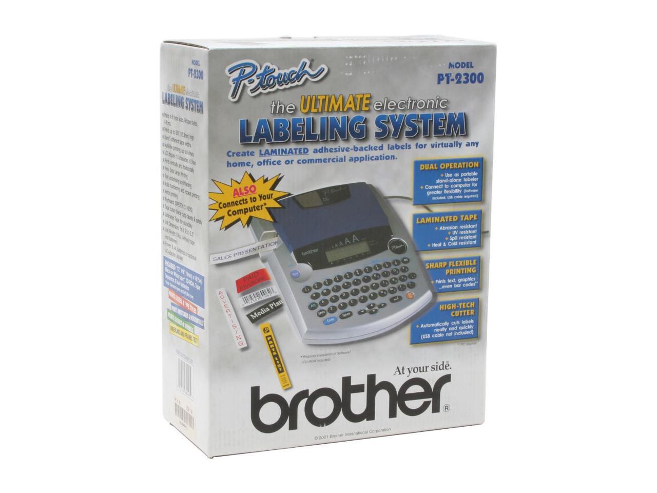 Brother P-Touch PT-2300 Label Printer - Newegg.com