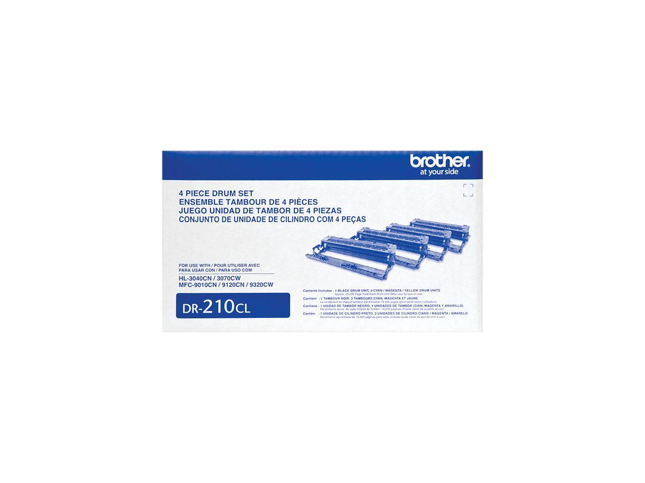 Brother DR210CL - 4 Packs - Drum Unit - Newegg.com
