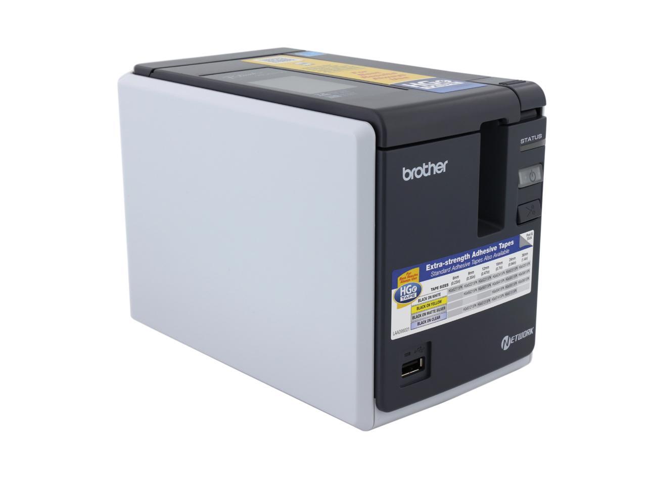Brother PT9800PCN Desktop Barcode & Identification Printer Network ...