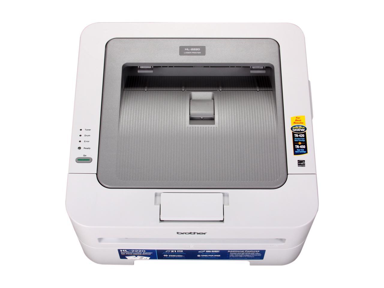 brother HL-2220 Compact Personal Monochrome Laser Printer - Newegg.com