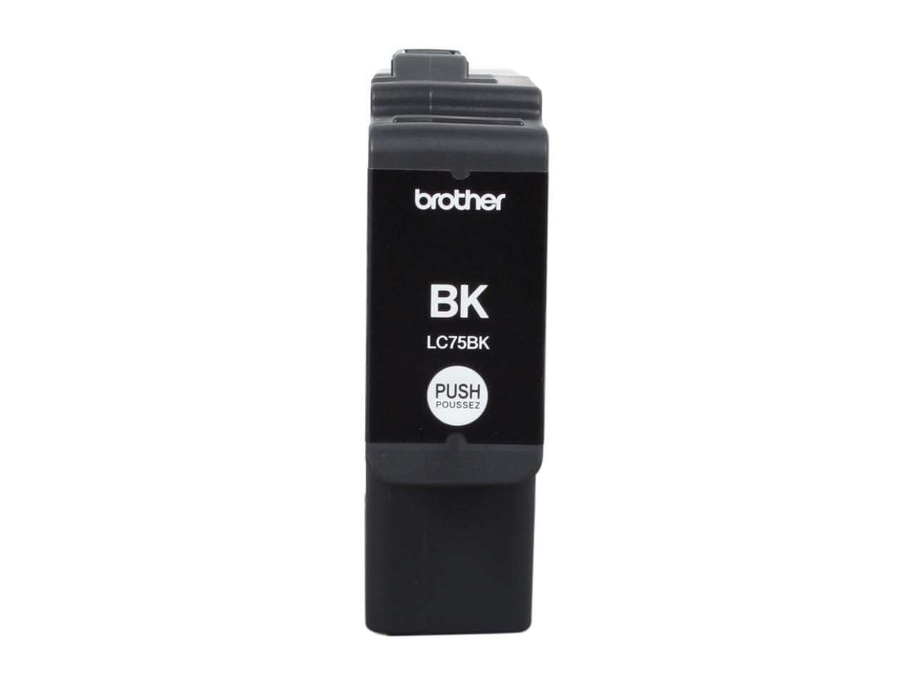 Brother LC75BK High Yield Innobella Ink Cartridge - Black - Newegg.com