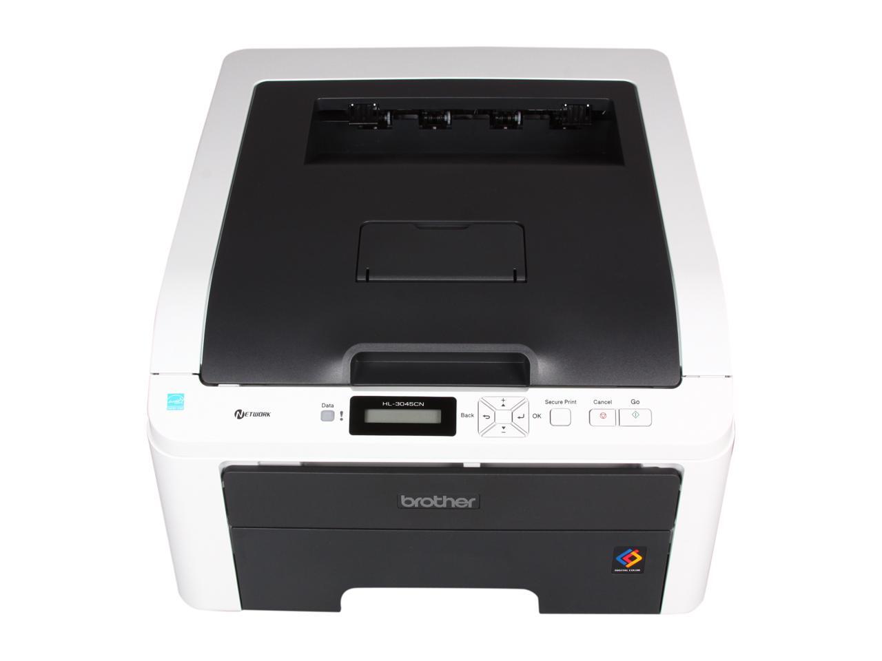 Brother HL Series HL-3045cn Workgroup Color Ethernet (RJ-45) / USB ...