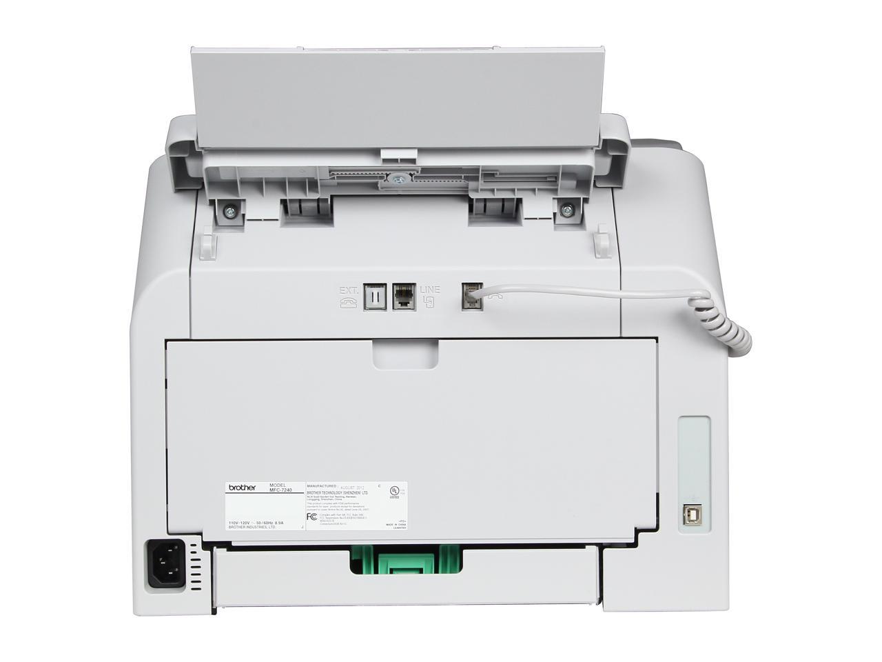 Brother MFC-7240 Duplex 2400 dpi x 600 dpi USB mono Laser MFP Printer ... Brother MFC-7240 Duplex 2400 dpi x 600 dpi USB mono Laser MFP Printer ...