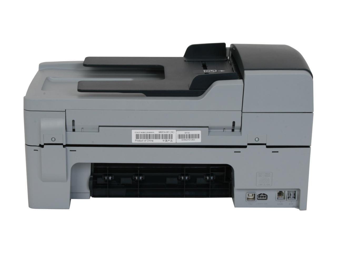 Refurbished: HP Officejet J5780 Q8232AR USB Thermal Inkjet MFC / All-In ...