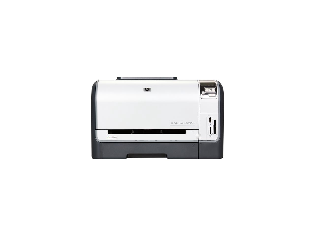 Used - Good: HP LaserJet CP1518ni CC378A Personal Color Ethernet (RJ-45 ...