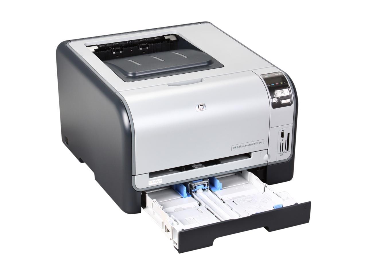 Used - Good: HP LaserJet CP1518ni CC378A Personal Color Ethernet (RJ-45 ...