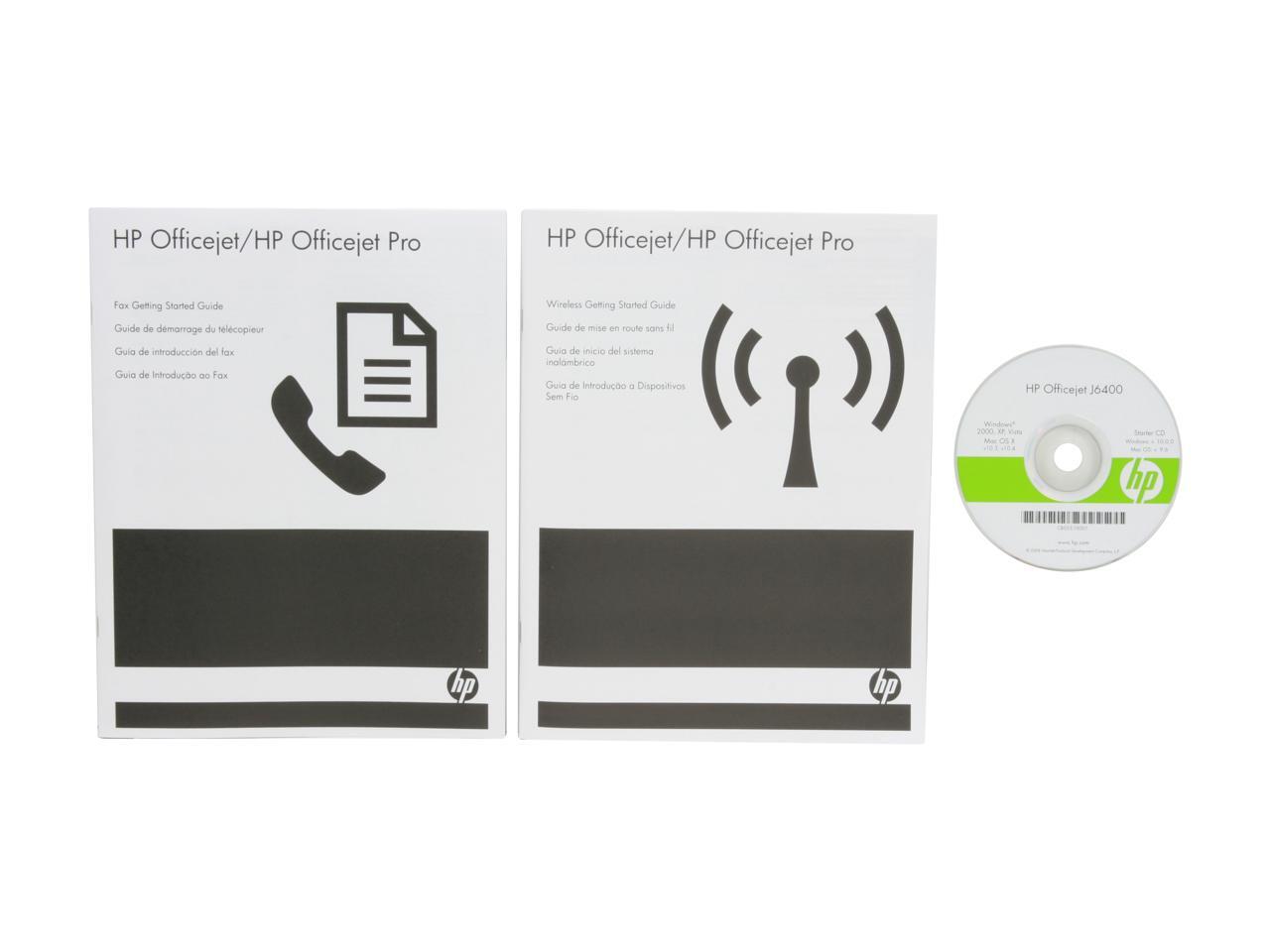 HP Officejet J6480 Wireless Thermal Inkjet MFC / All-In-One Color ...