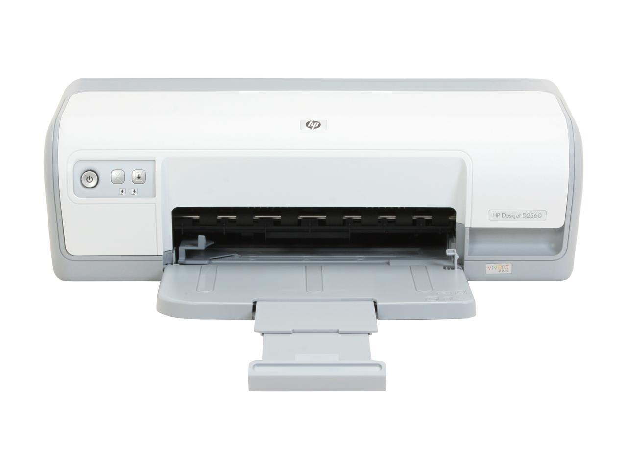HP Deskjet D2560 CB671A USB Thermal Inkjet Personal Color Printer ...
