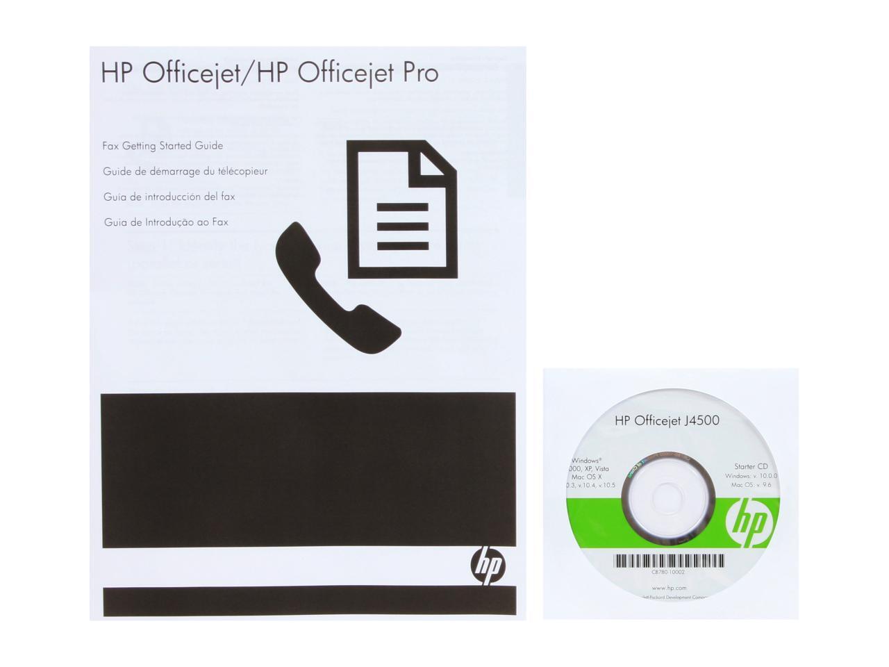 HP Officejet J4580 CB780A USB Thermal Inkjet MFC / All-In-One Color ...