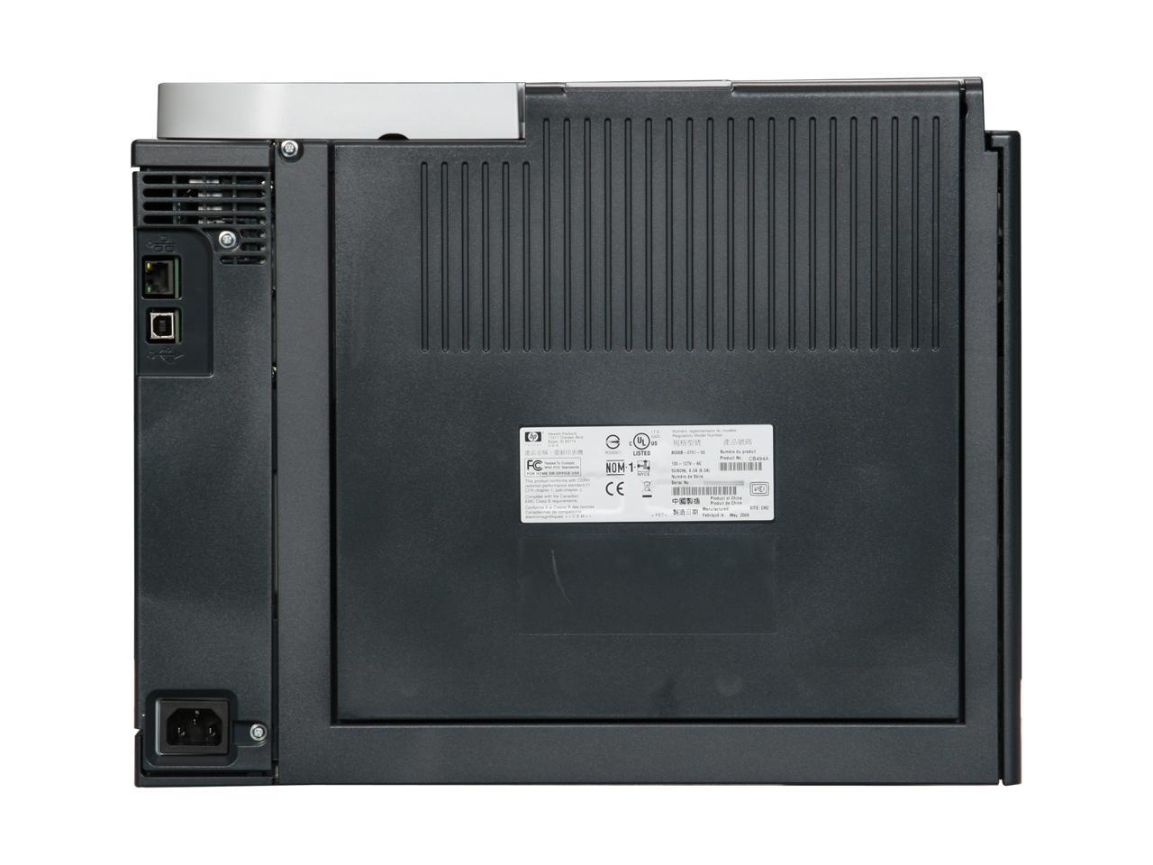 Open Box: HP Color LaserJet CP2025n CB494A Workgroup Color Ethernet (RJ ...