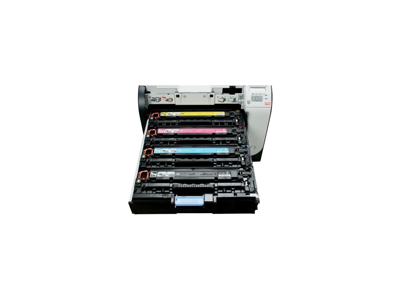 HP Color LaserJet CP2025dn Workgroup Color Ethernet (RJ-45) / USB Laser ...