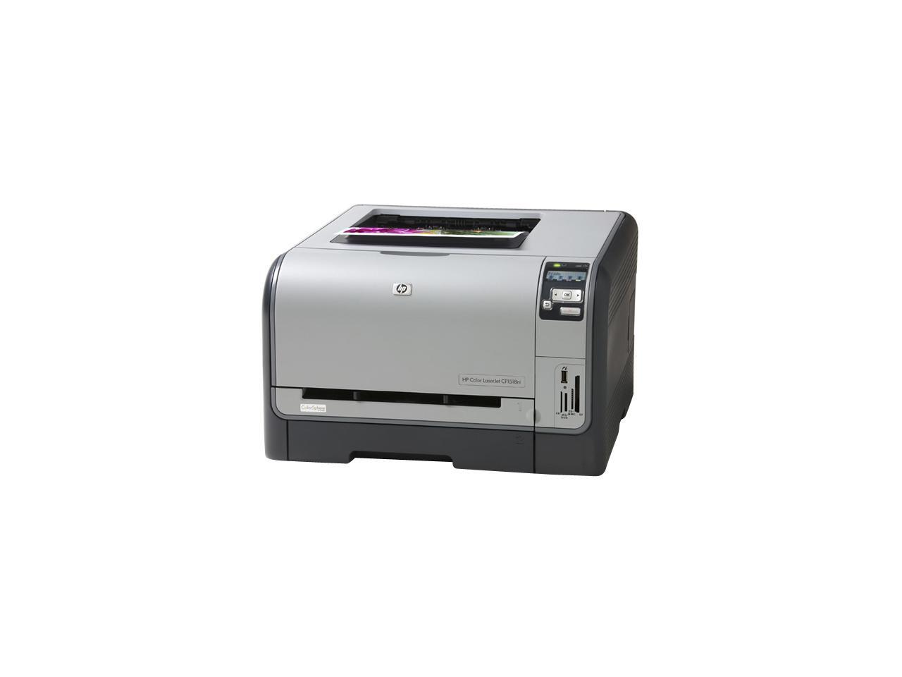 Refurbished: HP LaserJet CP1518ni CC378AR Workgroup Color Ethernet (RJ ...