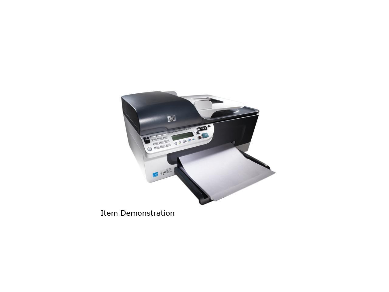 Refurbished: HP Officejet J4680 CB783A#ABA USB / Wi-Fi Thermal Inkjet ...
