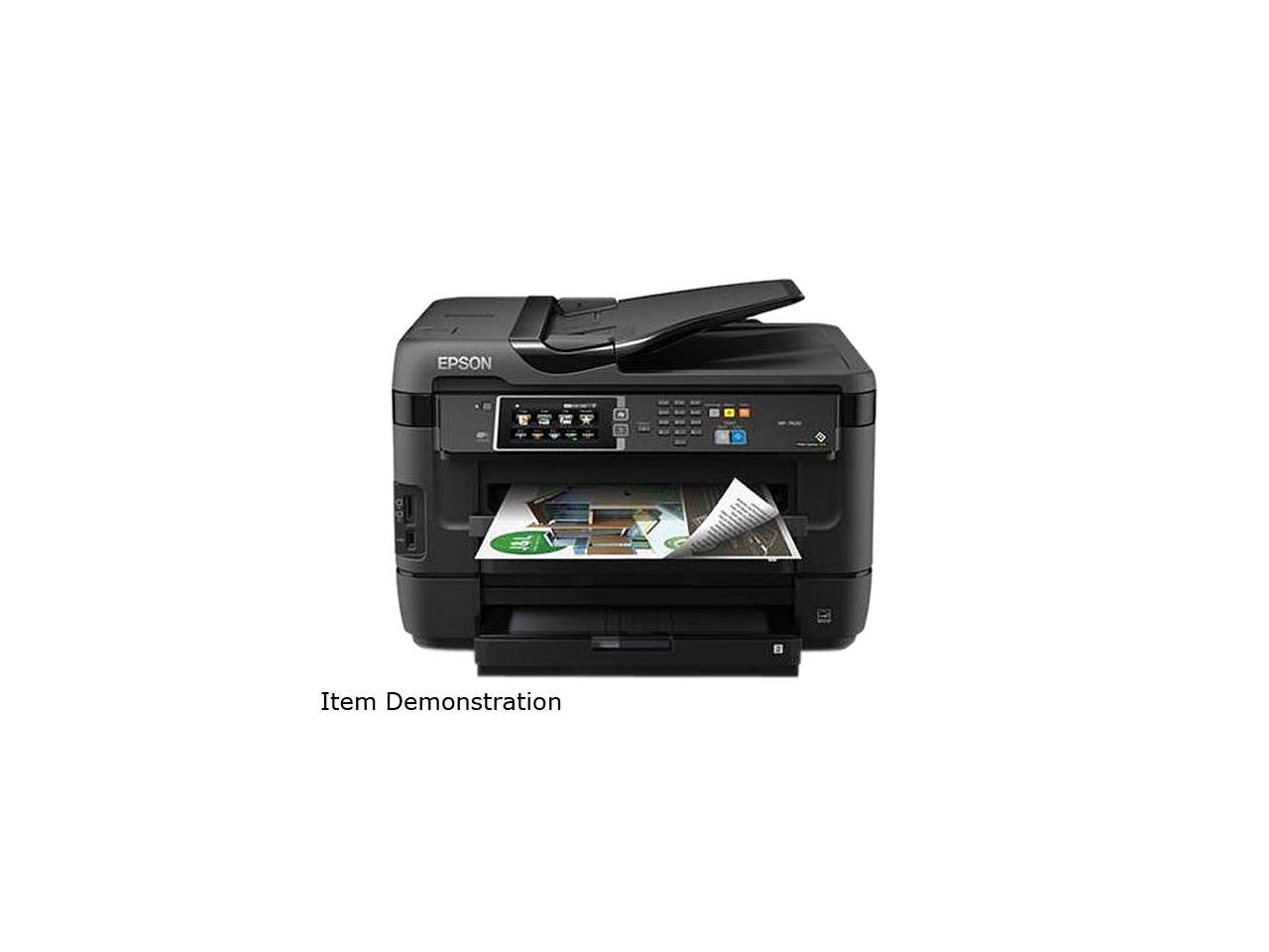 Refurbished: Epson Factory Recertified Workforce WF-7620 18/10-iso ppm ...