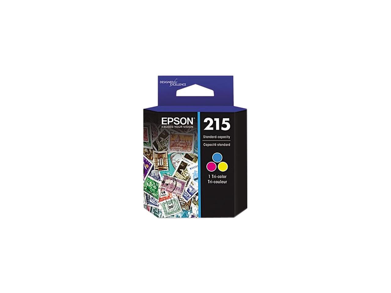 EPSON 215 T215530S Ink Cartridges, 215 Pages - Tri-Color - Newegg.com