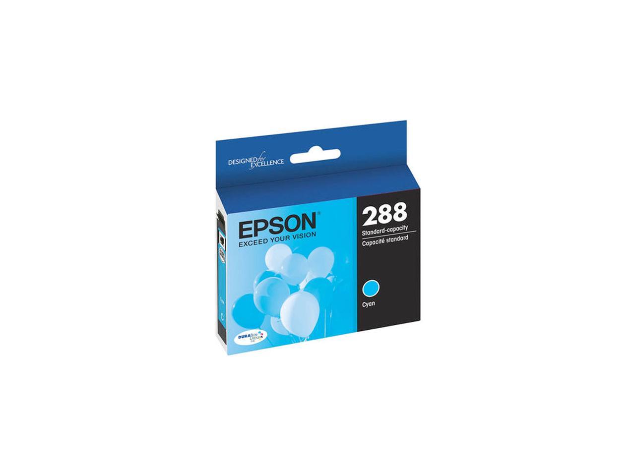 EPSON 288 T288220-S Standard Capacity Ink Cartridge Cyan - Newegg.com