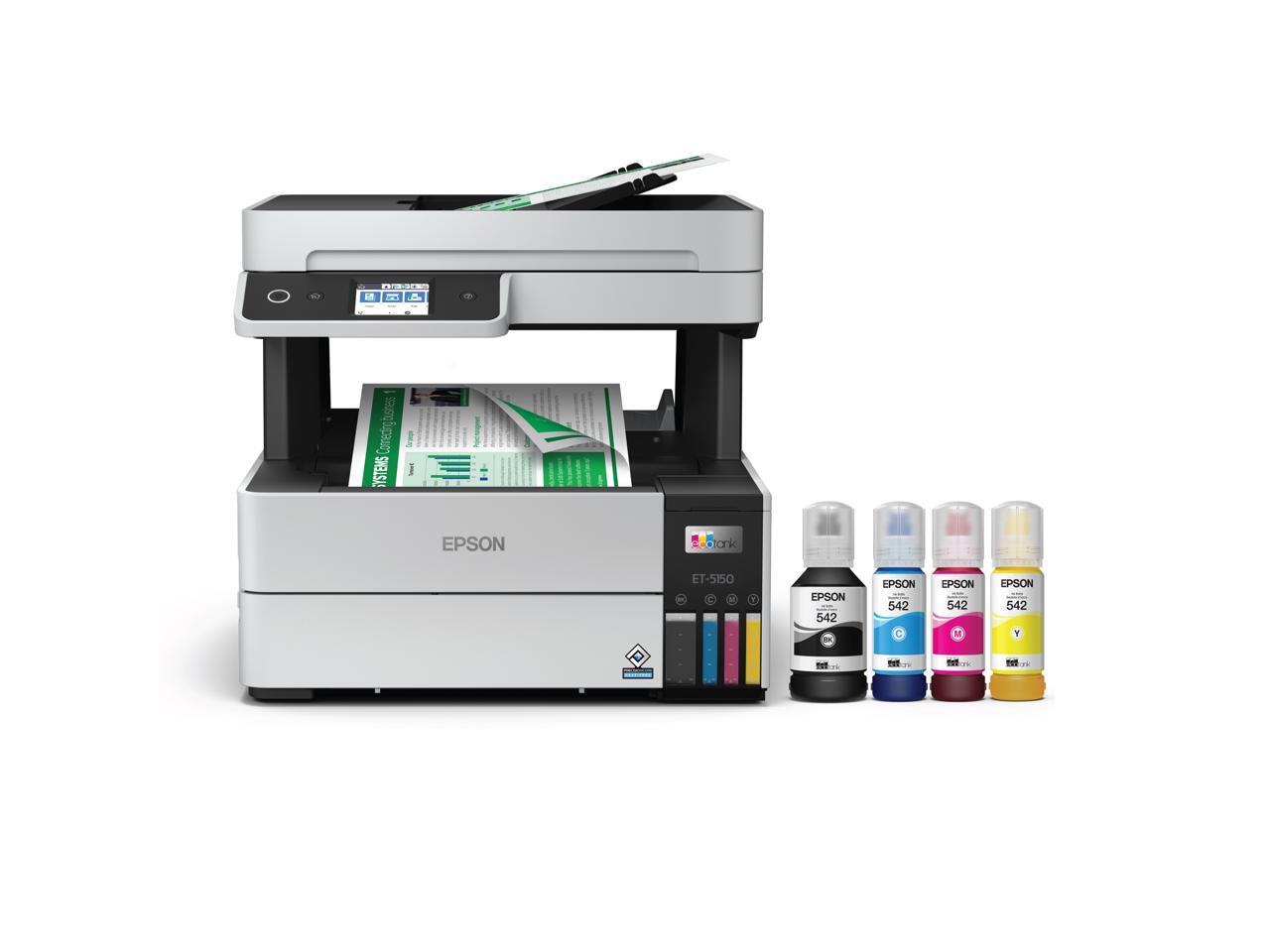 EcoTank Pro ET-5150 Wireless Color All-in-One Supertank Printer Die ...