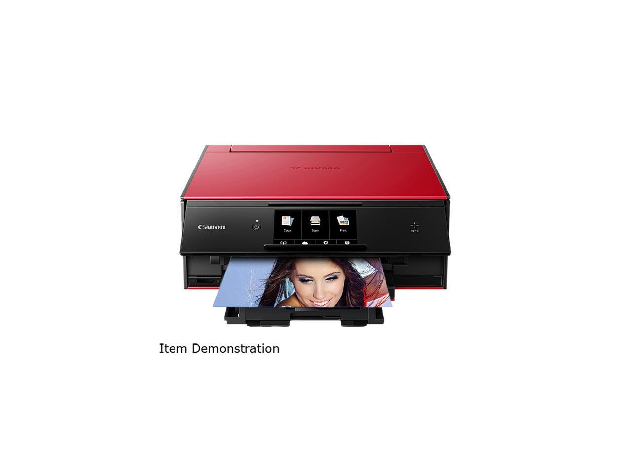 Canon PIXMA TS9020 RED Duplex 9600 x 2400 dpi USB / WIreless / Ethernet ...